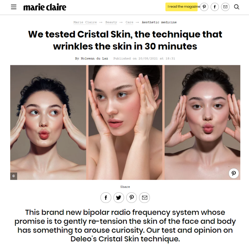 On a testé Cristal Skin - Cristal Body Layering